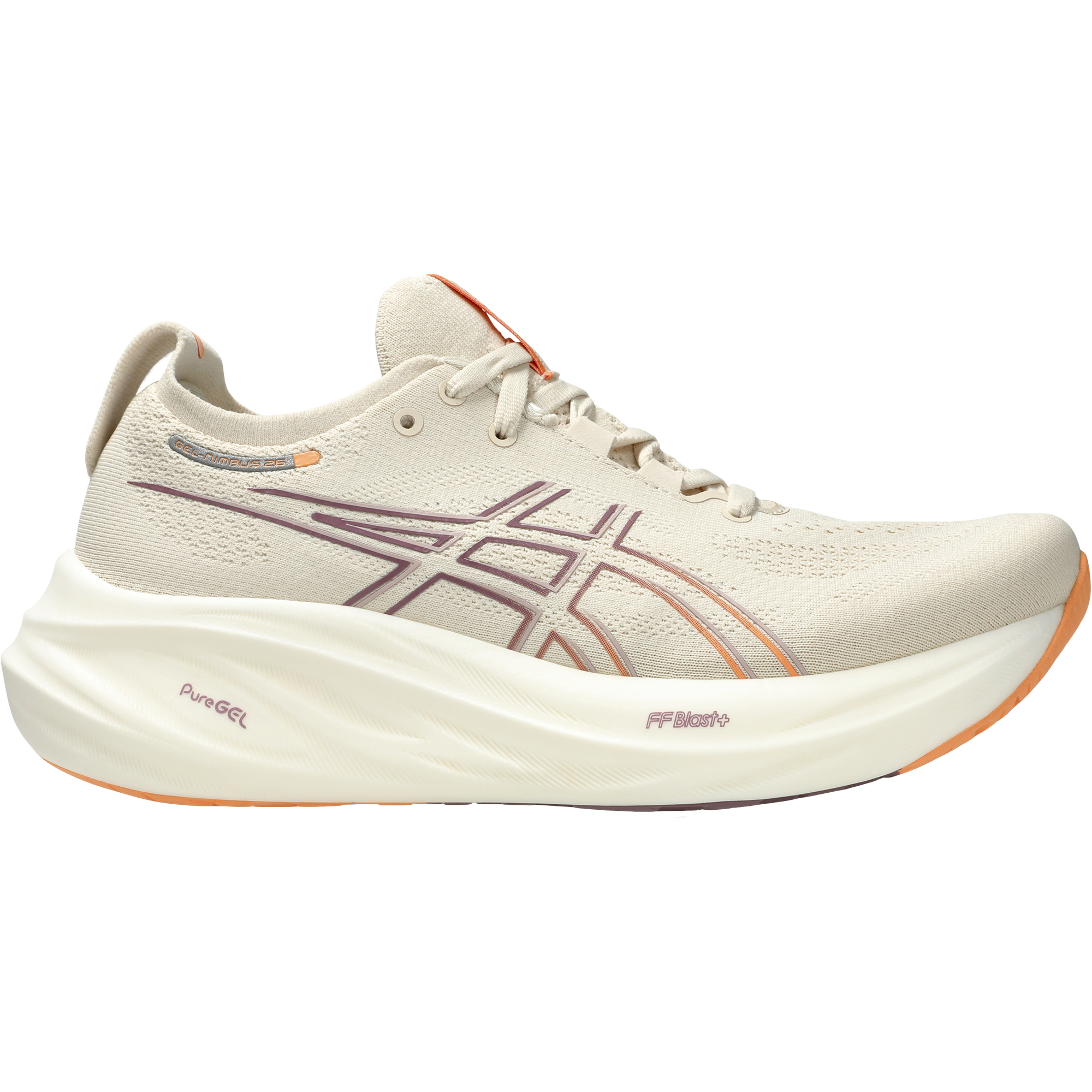 ASICS Gel Nimbus 26 Laufschuhe Damen oatmeal kaufen im Sport Bittl Shop